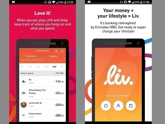Liv. - the easiest bank account you will ever open in the UAE