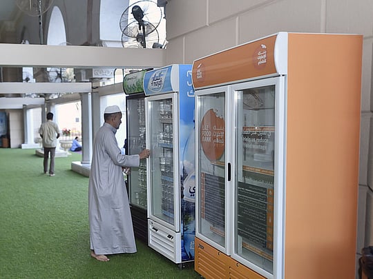 80 Ramadan fridges in Dubai mosques