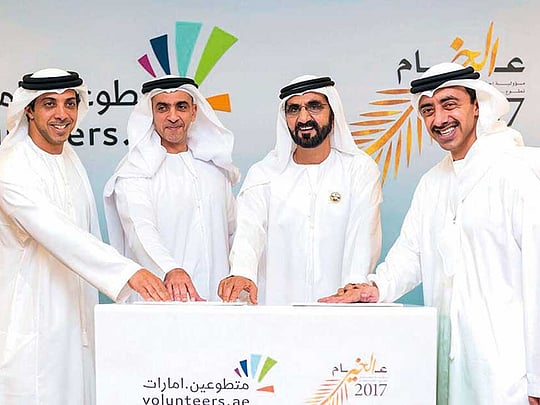 UAE launches national volunteering platform