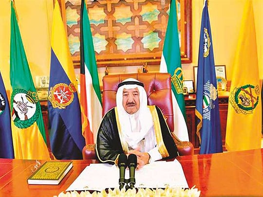 Kuwait emir hopeful of healing rift in GCC
