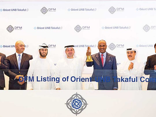 Orient UNB Takaful shares listed on DFM