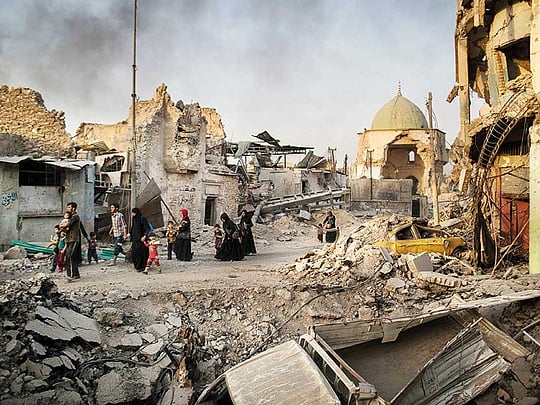 Ancient Iraq city of Mosul destroyed beyond repair