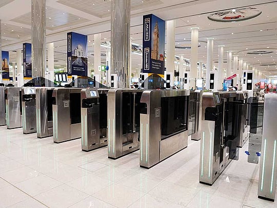 New smart gates set to cut queues at Dubai airport