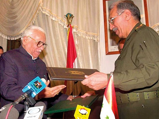 July 8, 2002: Iraq and India sign deal
