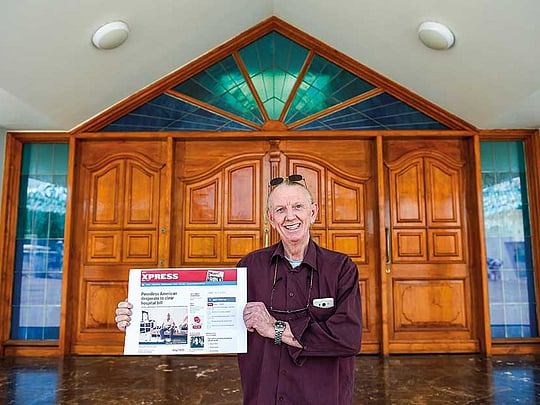 Penniless American thanks XPRESS, flies back to Los Angeles