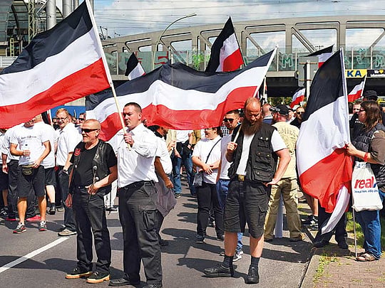 Activists protest in Germany against neo-Nazi vigil for Hitler ally