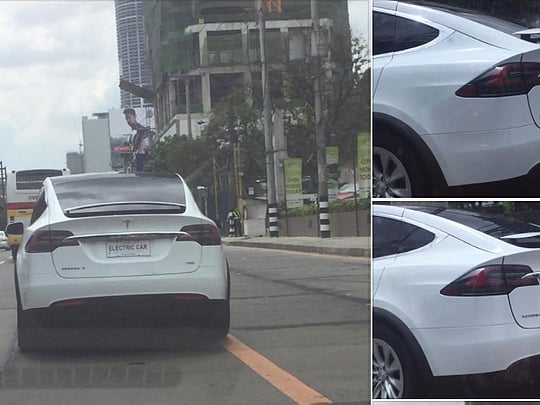 Don’t use your Tesla, Filipino owner told