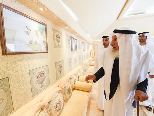 Emirati poet goes back in time