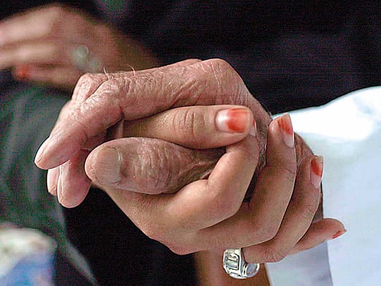The elderly need more care