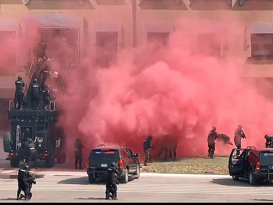 Watch: Dubai police 'fight' terror in mock attack