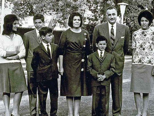 Nasser’s revolutionary spirit passed onto his children