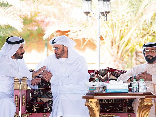 Mohammad visits Al Ameri in Al Ain