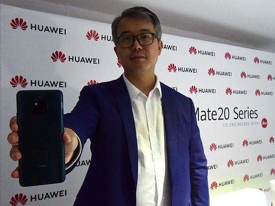Huawei raises bar with Mate 20 smartphones