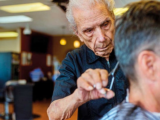 Meet world’s oldest barber at 107 — and still cutting hair full time