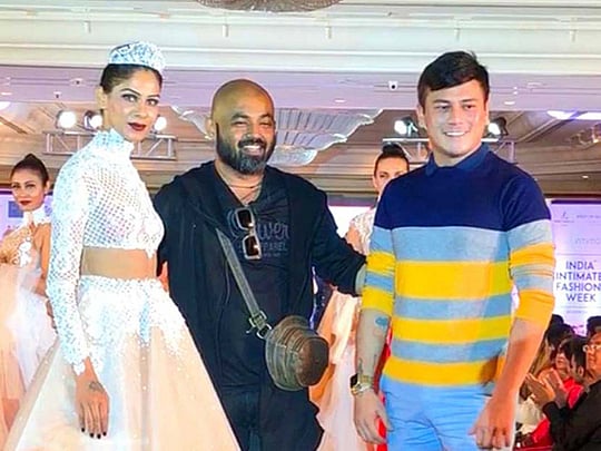 Jef Albea in India Intimate Fashion Week