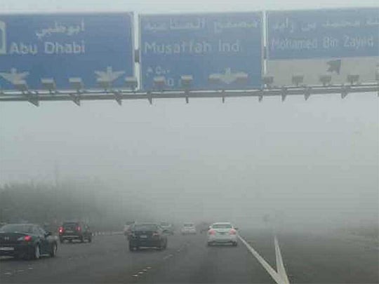 Weather alert in UAE: Foggy in Abu Dhabi, Al Ain, dusty in Dubai and ...