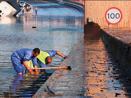 Clean up underway after massive Kuwait floods