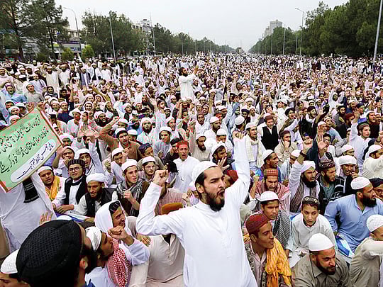 Protests in Pakistan delay release of Asia Bibi