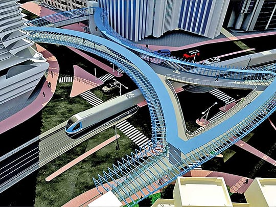 RTA builds three new footbridges in Dubai