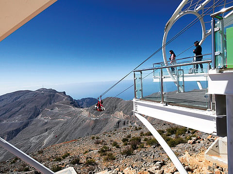 Watch: I tried the world's longest zip line, Jais Flight, in Ras Al Khaimah