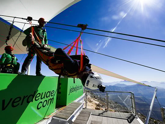 World’s longest zipline takes flight in RAK