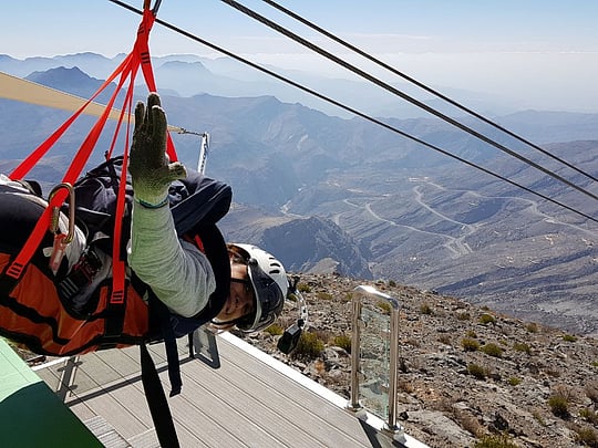 World’s longest zip-line in RAK is a thrill of a lifetime