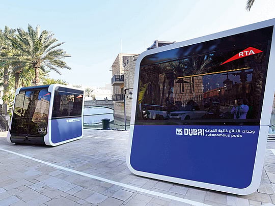 Look: World’s first ‘Autonomous Pods’ in Dubai
