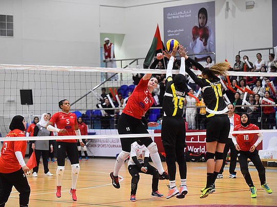 Al Wasl volleyball champions in Arab Women’s Sports