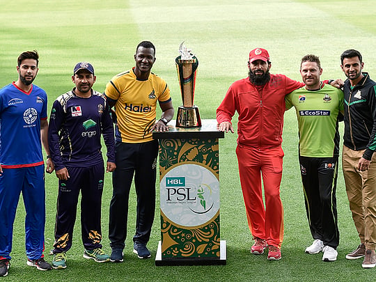 Captains launch third edition of PSL in style