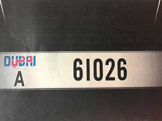 Motorists in Dubai urged to upgrade licence plates