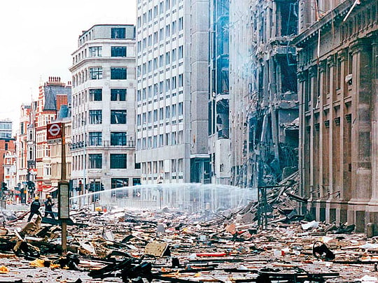 Today in History: April 24,1993 — IRA bomb wrecks two London banks