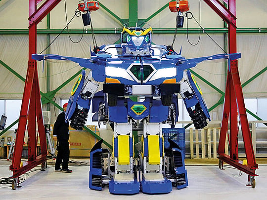 Autobots Roll Out: Transforming robot unveiled in Japan
