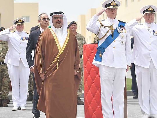 UK opens naval support facility in Bahrain