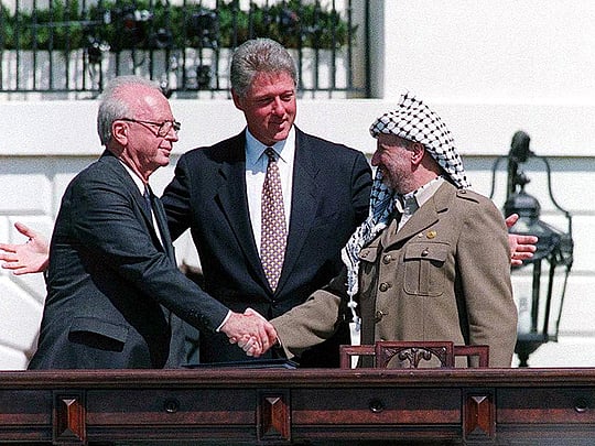 Oslo Accord after 25 years ‘a big mistake’ and ‘an escape from tough ...