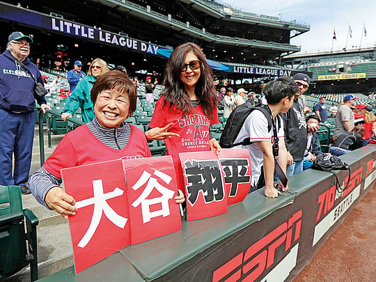 Japanese fans flock to see Ohtani’s Angels