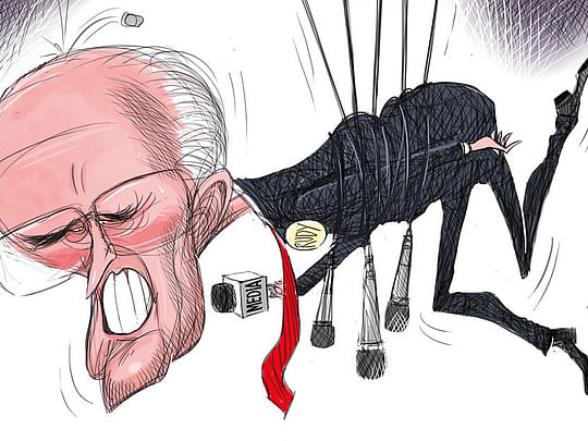 Rudolph Giuliani’s fall has been spectacular