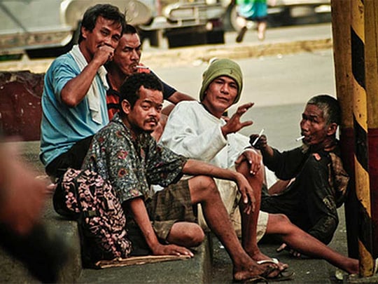 Philippine rights body urged to halt drive against vagrants