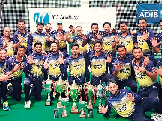 DBMSC record clean sweep of UAE indoor titles