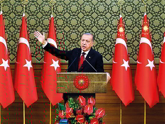 Erdogan names army chief as top general, extends control to Central Bank