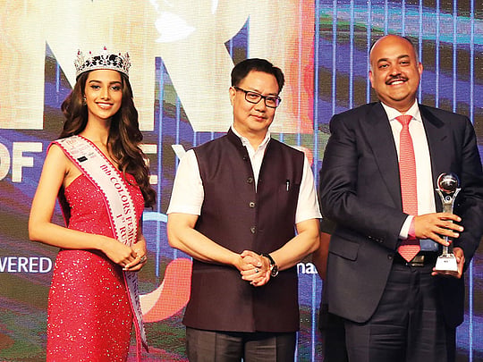 Prashant Manghat wins Times Now NRI Award