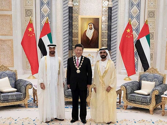 Watch: UAE leaders honour Chinese President Xi Jinping