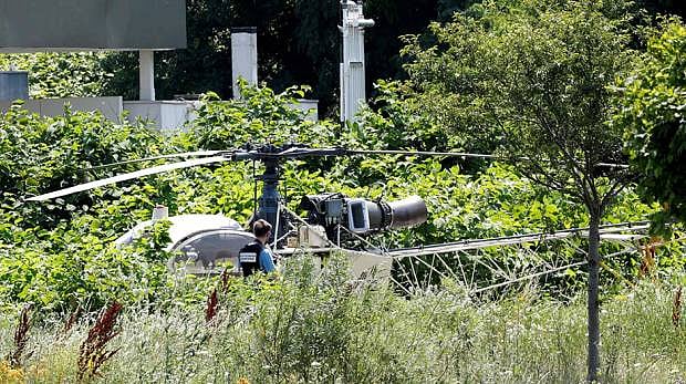 French prisoner who escaped in helicopter spotted