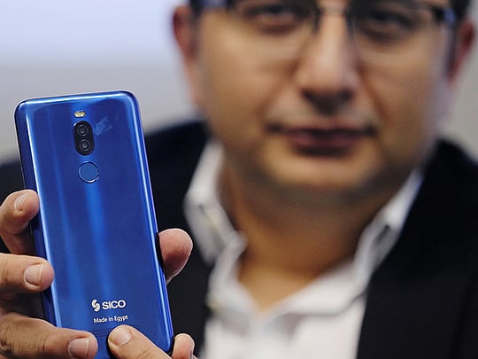 Egypt produces its first smart phone: SICO