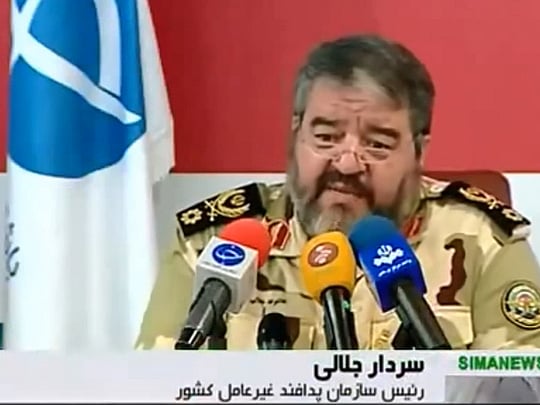 Iran general claims 'cloud theft' from regional countries