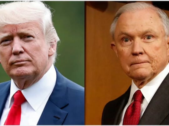 Trump hints he may fire attorney general