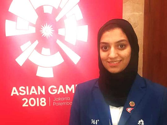 Ashwaq creates history as UAE’s first female referee
