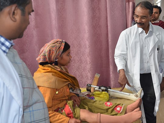 The surgeon who runs India’s last polio ward
