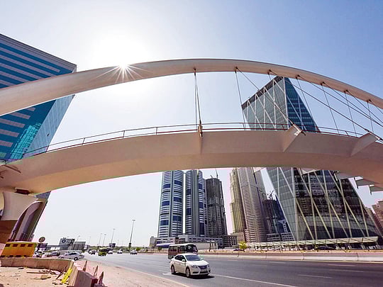 Sharjah residents wait for new pedestrian bridges to open