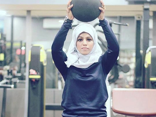 A hijab-wearing Muslim bodybuilder breaks stereotypes in Kerala