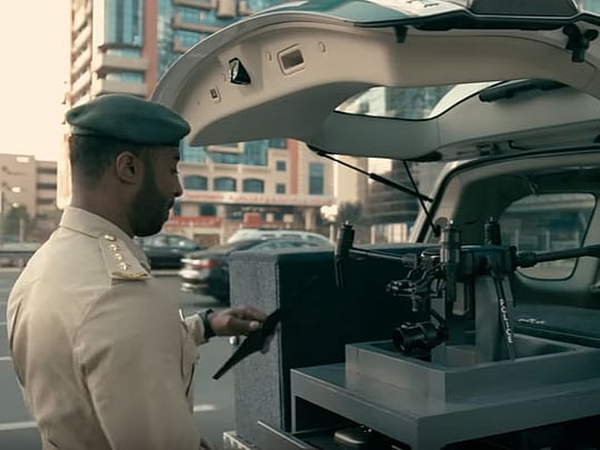 Have you spotted the drone patrols of Dubai Police?